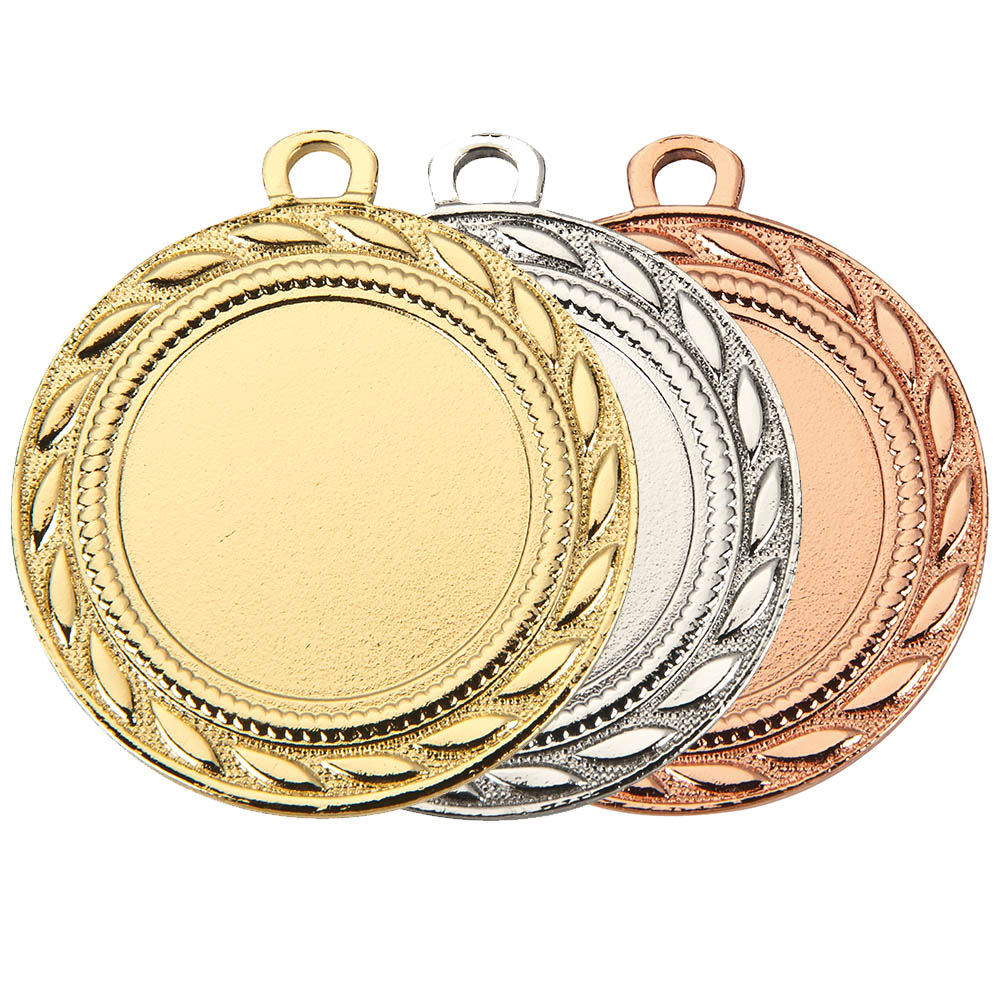 Kleine Medaille met sierrand - D109 - Van Zanden Sportprijzen